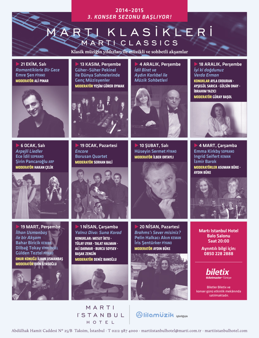 Klasik müziğin ustaları bu programda - ÜNLÜ STİLİ Haberleri