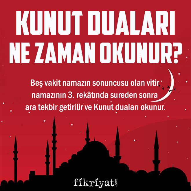 Kunut duaları okunuşu ve anlamı... Kunut duaları yerine ne okunur ...