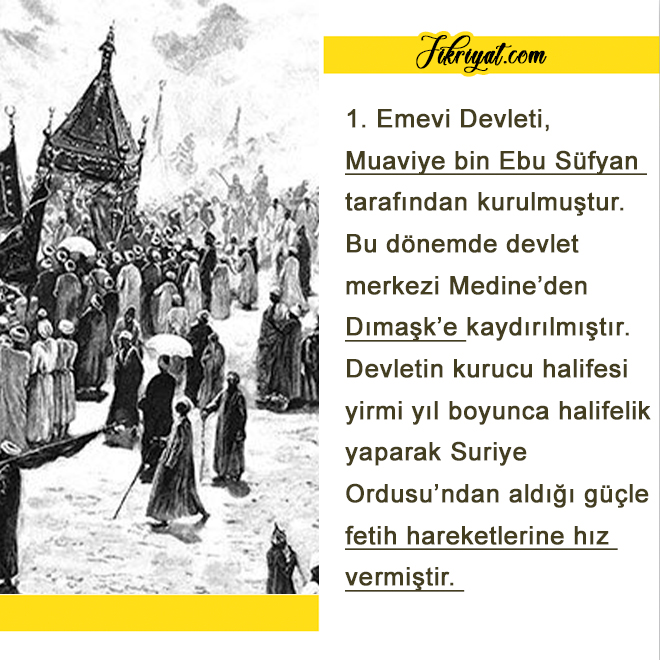 Emevi Devleti ile ilgili bilinmesi gereken 30 önemli olay - Galeri ...