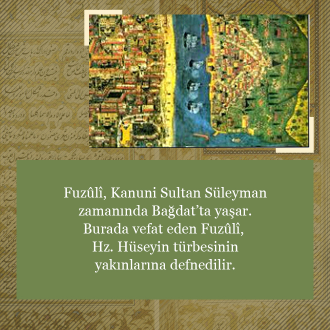 Eski şiirin zirvesi: Fuzuli - Galeri - Fikriyat Gazetesi
