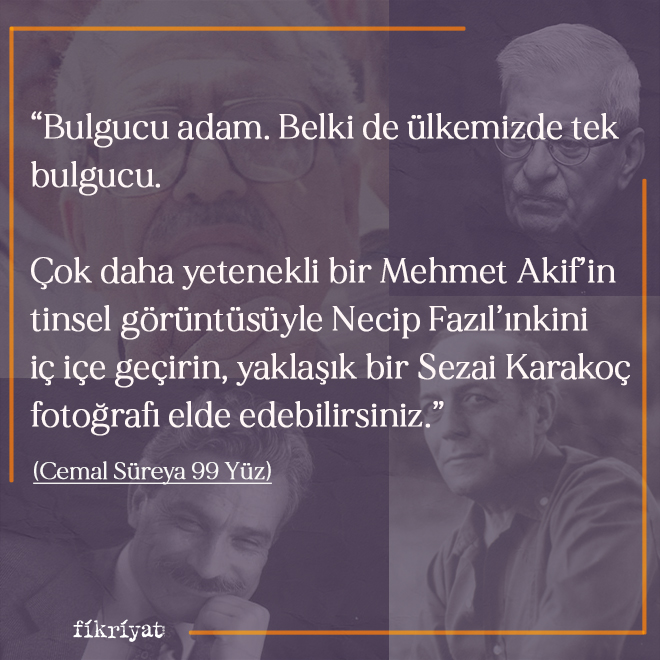 Bilge Şair Sezai Karakoç’a ediplerin gözüyle bakmak - Galeri - Fikriyat ...