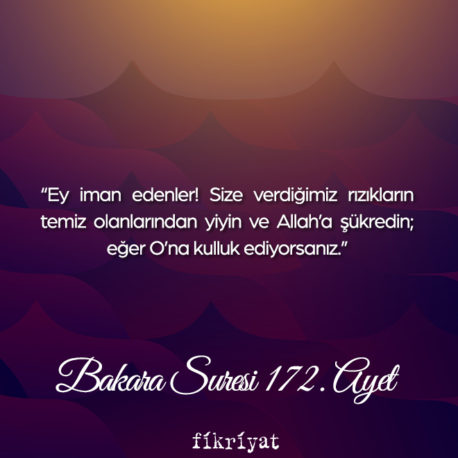 Helal rızık hakkında ayet ve hadisler - Galeri - Fikriyat Gazetesi