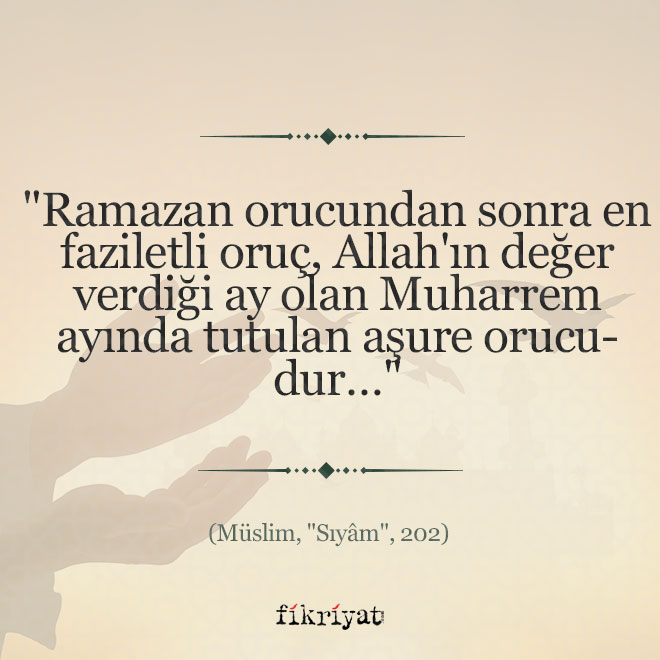 Muharrem ayının 9, 10 ve 11. günlerinde tutulan orucun hükmü nedir ...