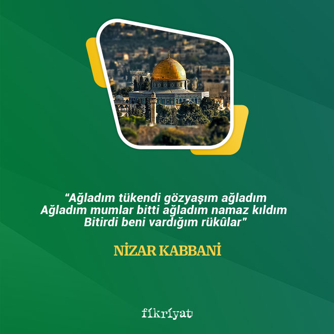 Filistin hakkında yazılan şiirler - Galeri - Fikriyat Gazetesi