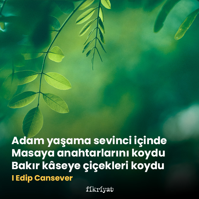 Edip Cansever’in en çok sevilen 50 şiiri - Galeri - Fikriyat Gazetesi