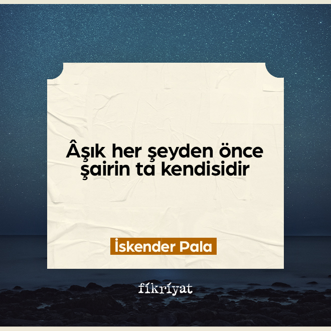 İskender Pala’nın kaleminden Ah mine’l-Aşk - Galeri - Fikriyat Gazetesi