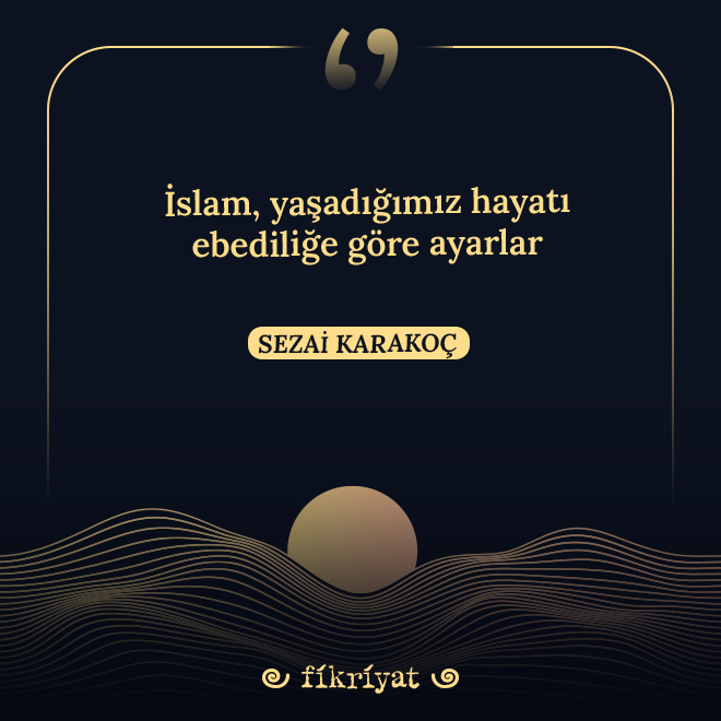 Sezai Karakoç’tan İslam Toplumunun Ekonomik Strüktürü - Galeri ...