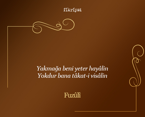 10 Beyit 10 Anlam - Galeri - Fikriyat Gazetesi