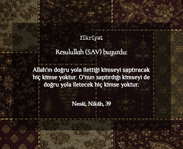 Hadis-i Şerifler ile doğruluk - Galeri - Fikriyat Gazetesi