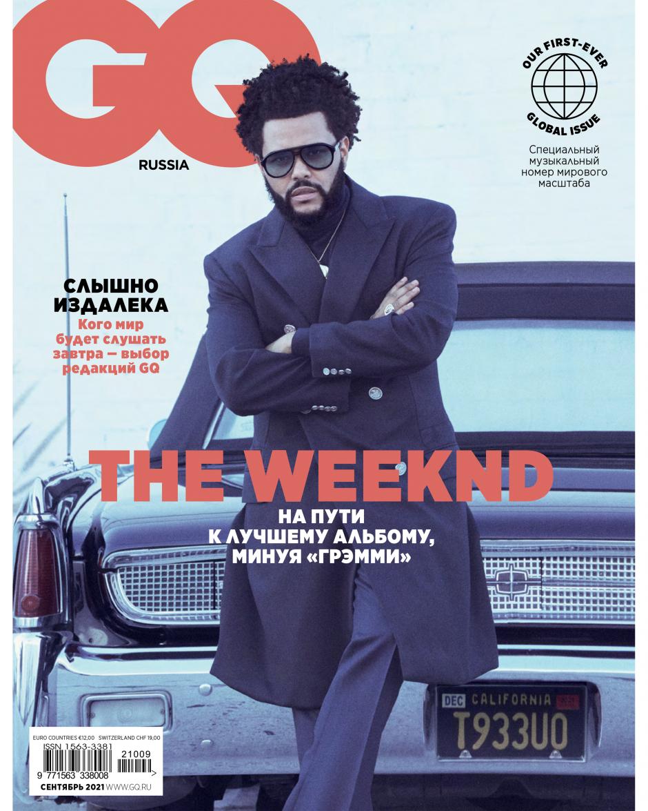 The Weeknd'in Global GQ Kapaklarına Göz At