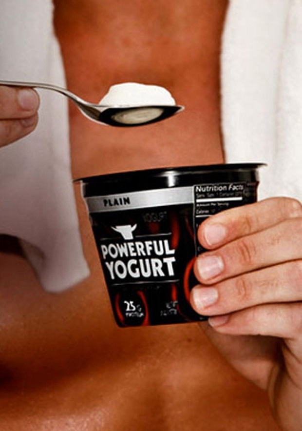 Erkeklere özel yoğurt