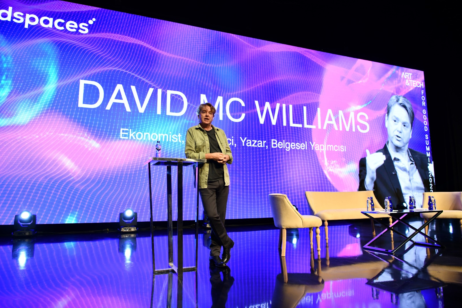 David McWilliams Zamanı 22'lerle Okuyor