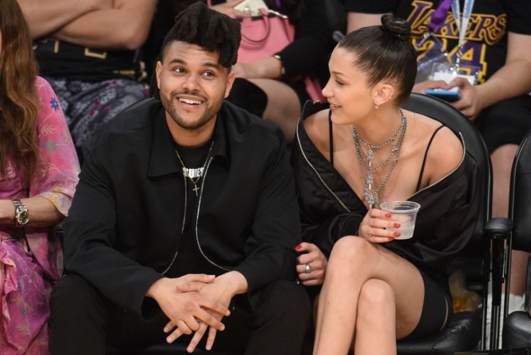 Bella Hadid ve The Weeknd'in NBA Merakı