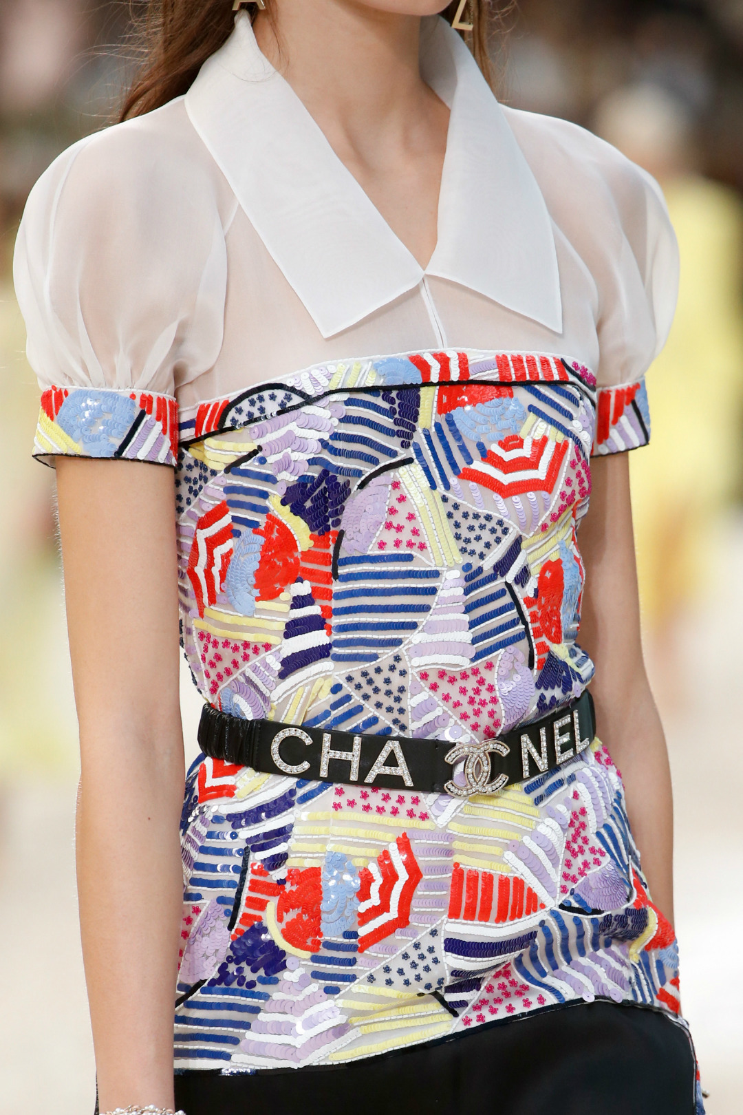 Chanel 2019 İlkbahar/Yaz Detay