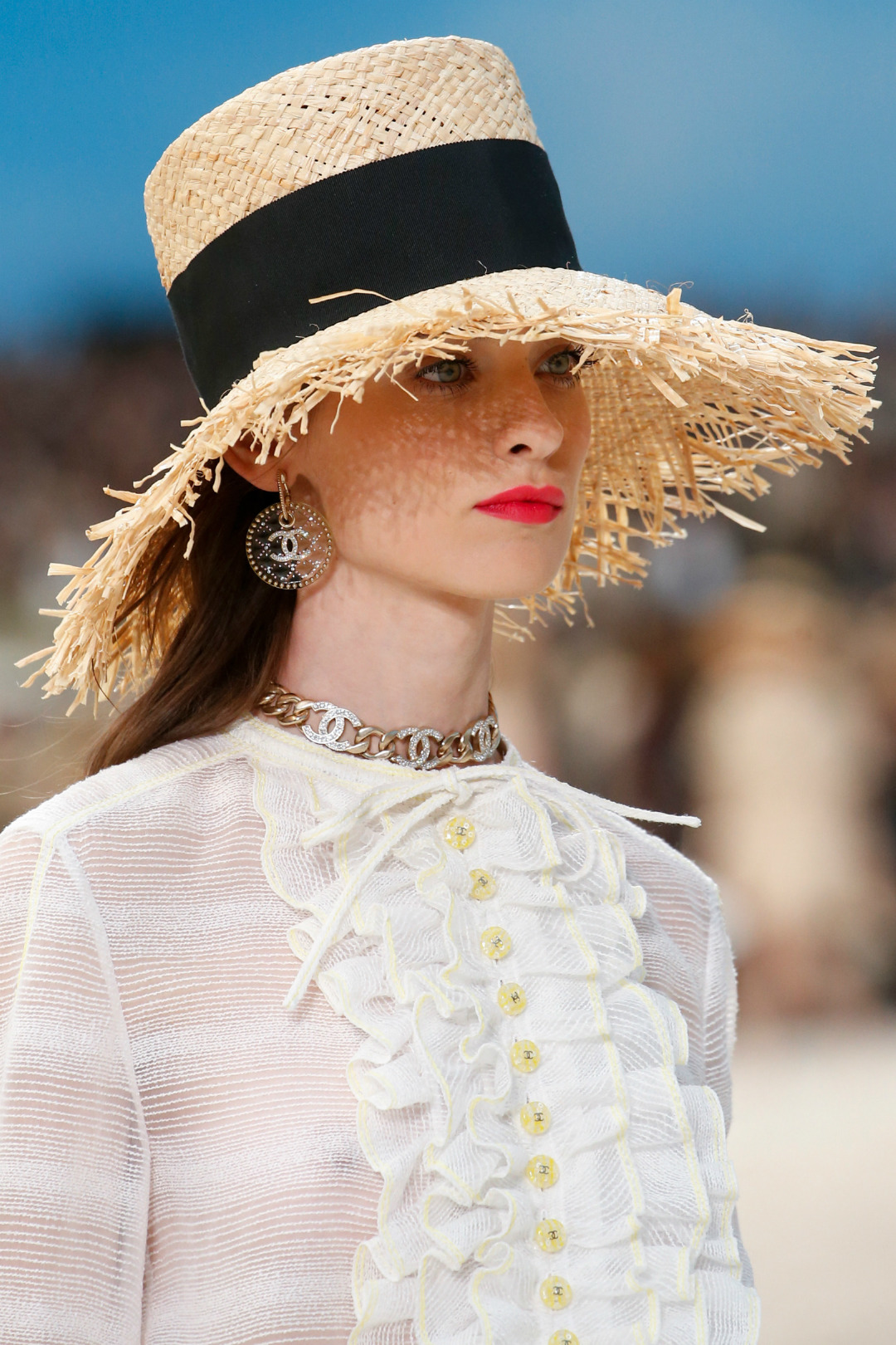 Chanel 2019 İlkbahar/Yaz Detay